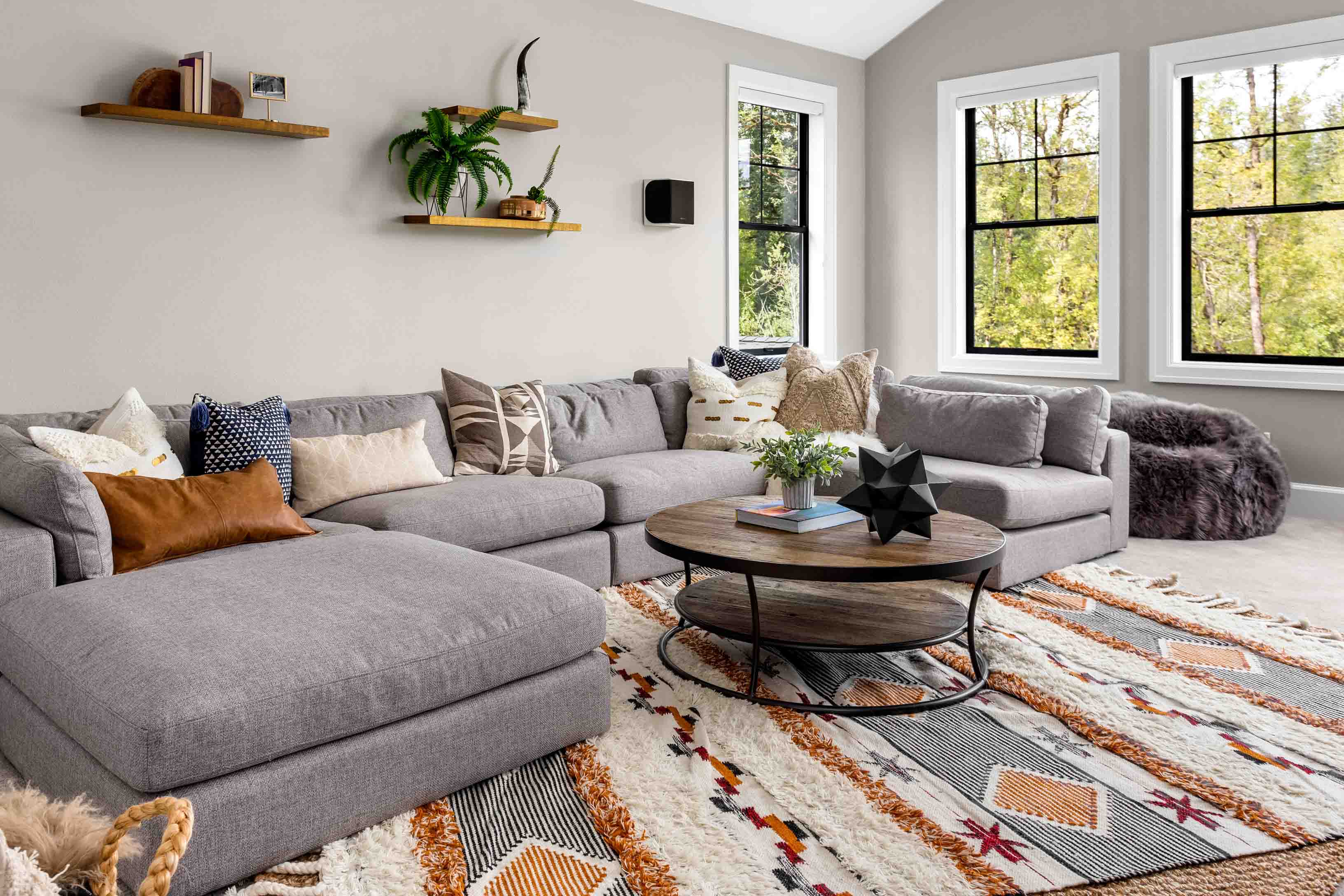 How to Use an Area Rug Over Carpet
