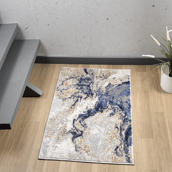 Marble Abstract Area Rug | Luxe Weavers | Abstract Rugs