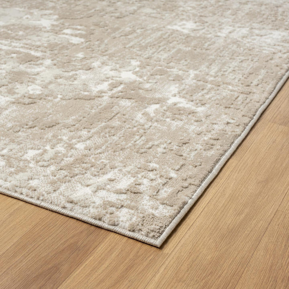 Boho Abstract Area Rug | Luxe Weavers | Textured Carpet