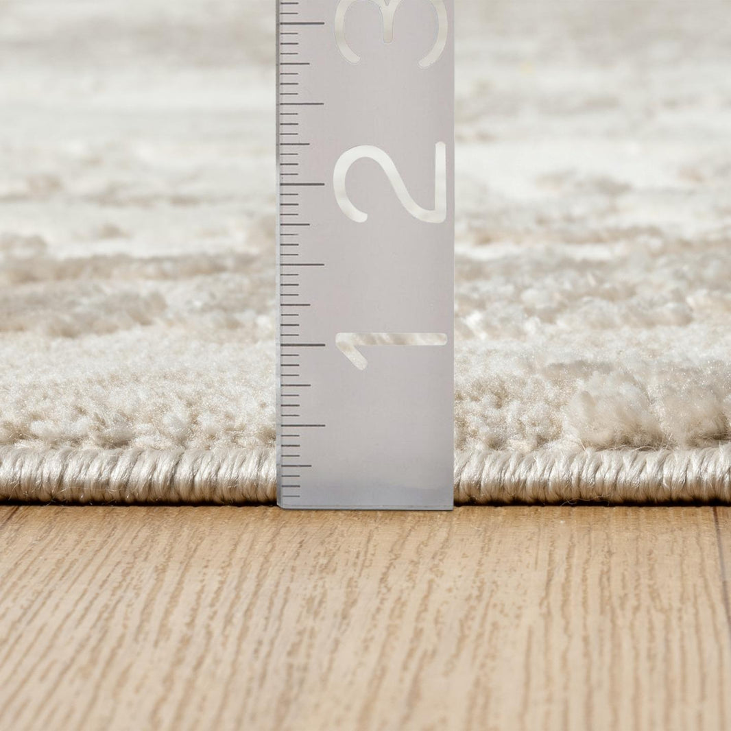 Boho Abstract Area Rug | Luxe Weavers | Textured Carpet