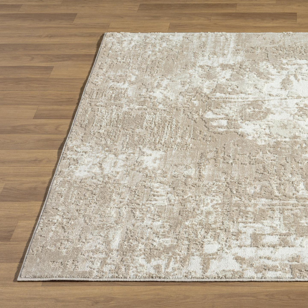 Boho Abstract Area Rug | Luxe Weavers | Textured Carpet