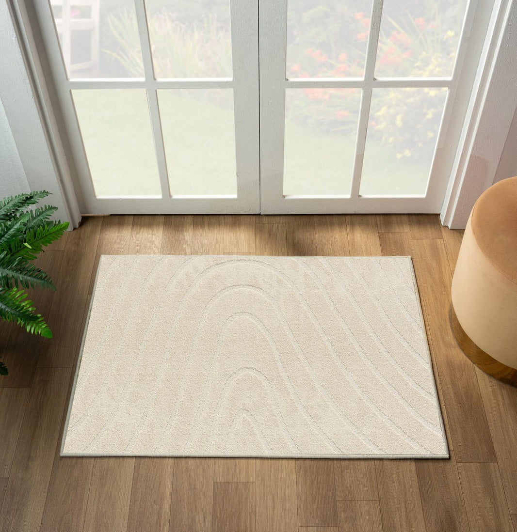 Modern Geometric Wave Area Rug | Luxe Weavers | Abstract Rugs
