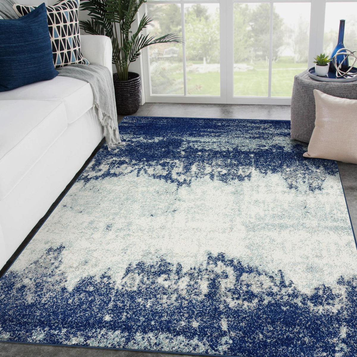 Abstract Area Rug | Luxe Weavers | Splash Design