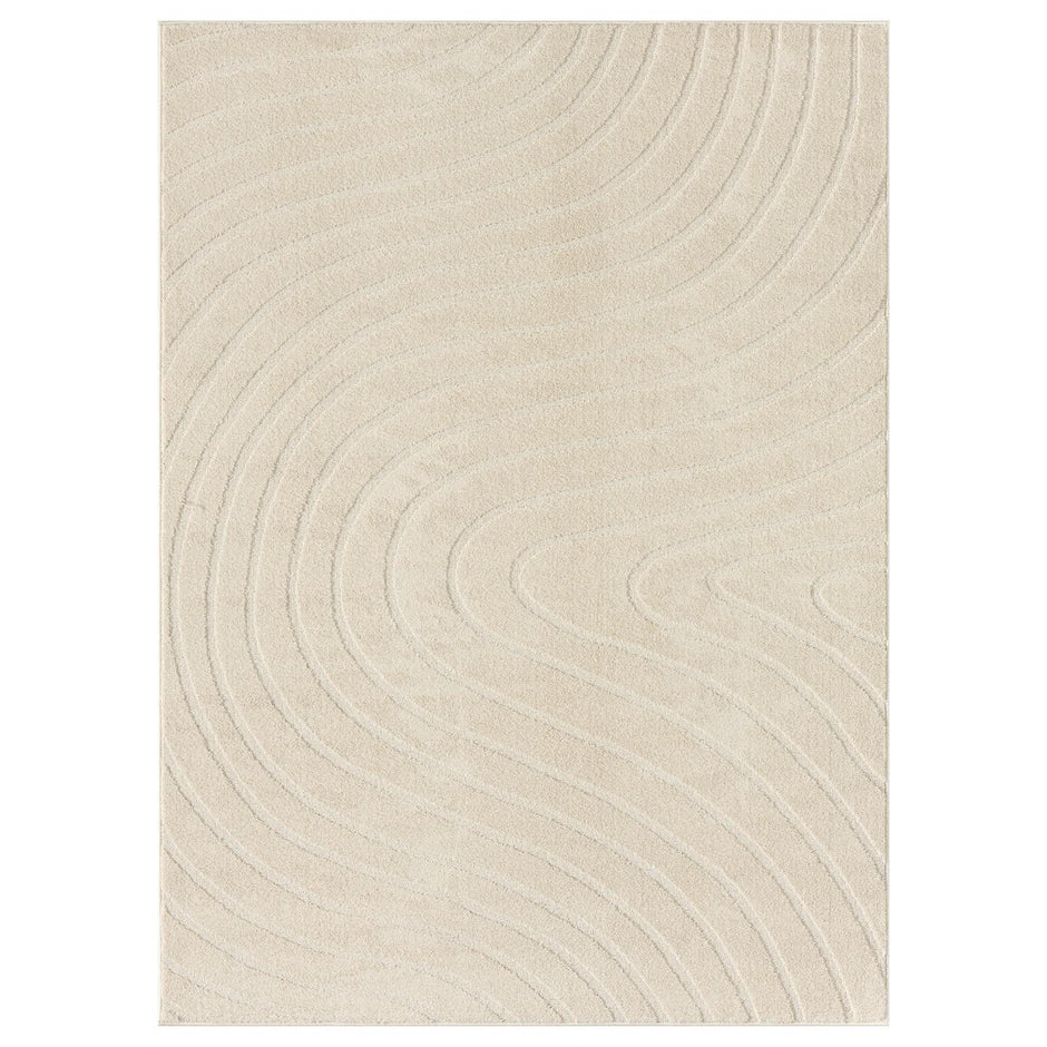 Modern Geometric Wave Area Rug | Luxe Weavers | Abstract Rugs
