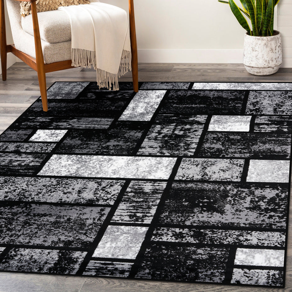 Tobis Geometric Area Rug | Luxe Weavers | Patterned Rug